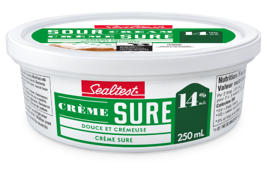 Crème sure régulière 14 % | Sealtest